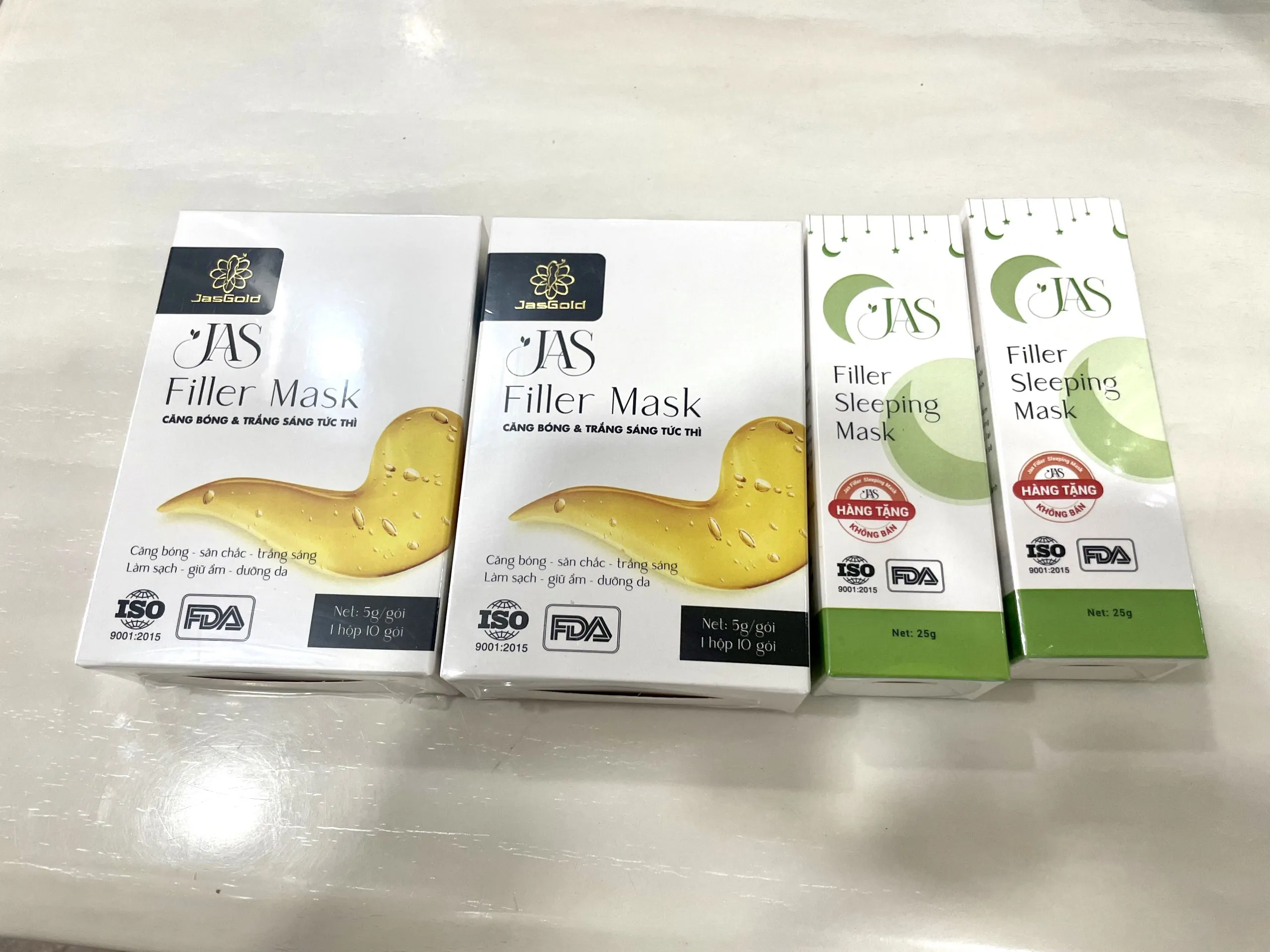 Cách sử dụng mặt nạ jas filler mask jasgold