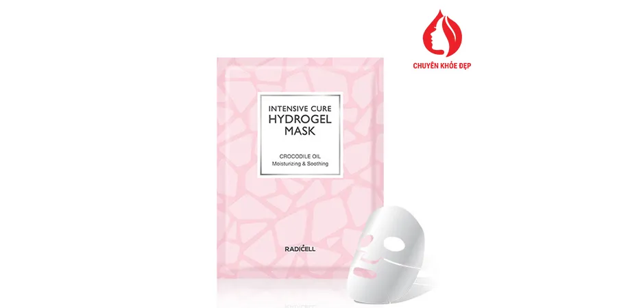 Mặt nạ chiết xuất từ mỡ cá sấu - Hydrogel Mask Radicell Intensive Cure