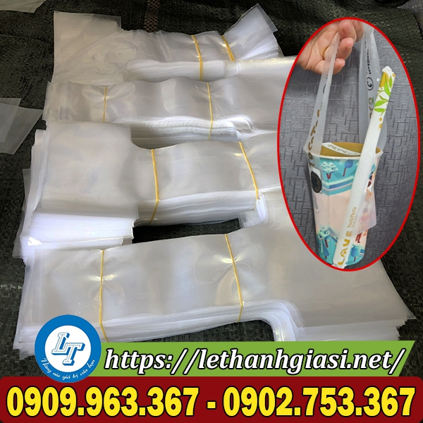 GIÁ SỈ TÚI NILON ĐỰNG LY CHỮ T BAO 25KG