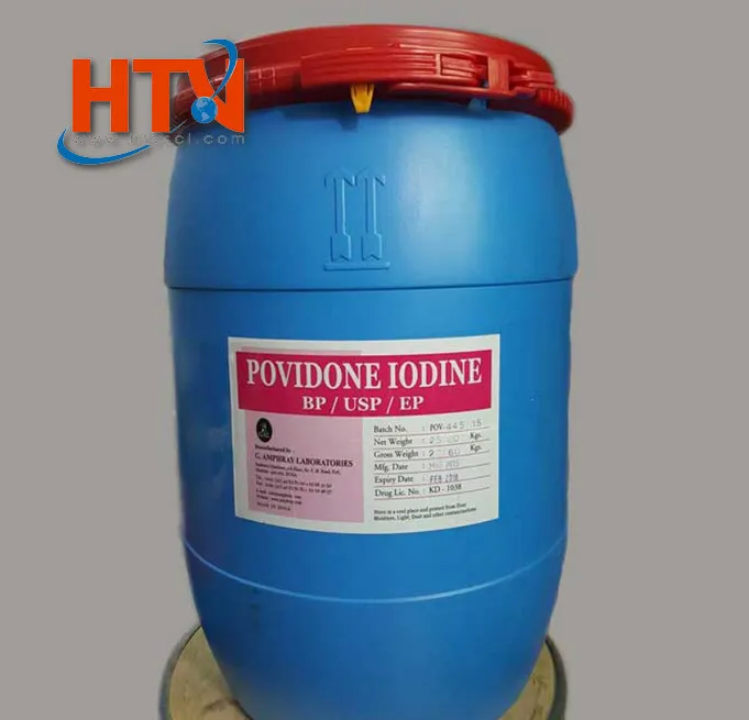 Povidine (povidon iod): Thuốc sát khuẩn và những điều cần biết
