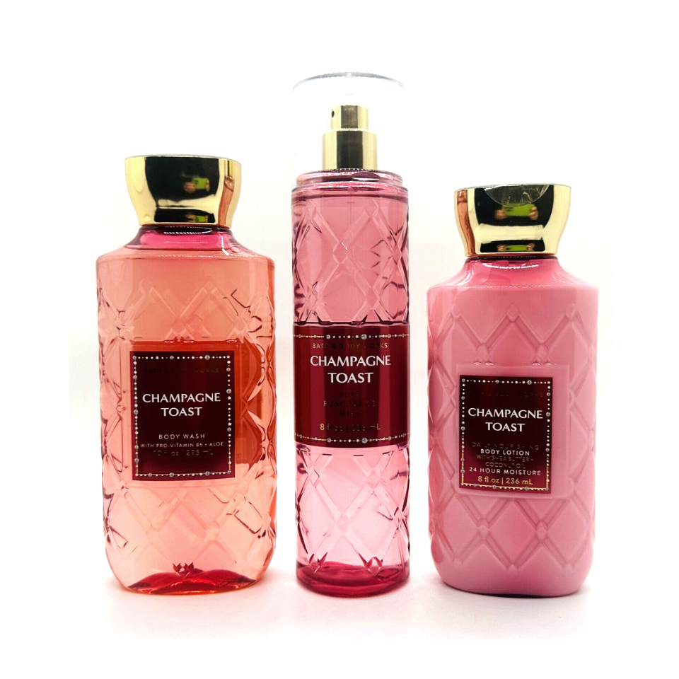 Kem dưỡng thể Champagne Toast - Bath and Body Works 226g | Chính hãng Mỹ