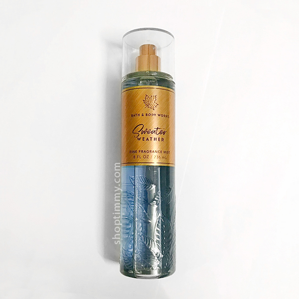 Xịt thơm toàn thân Sweater Weather - Bath & Body Works | Chính hãng Mỹ ...