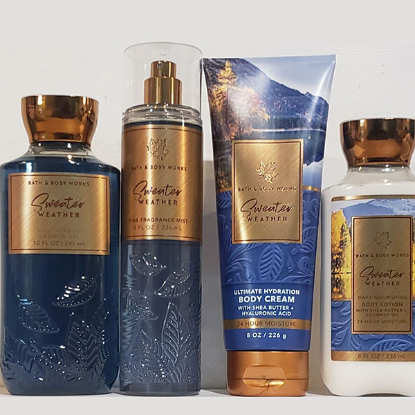 Sữa tắm vitamin E & lô hội Sweater Weather - Bath and Body Works 295ml ...