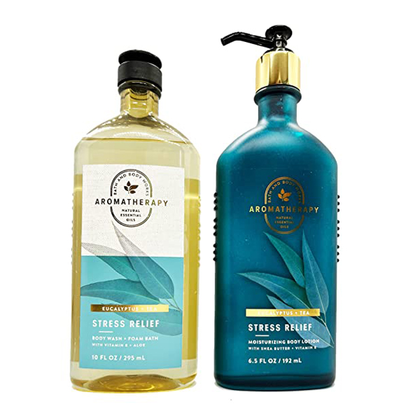 Sữa tắm hương spa thư giãn Stress Relief Eucalypus Tea mùi trà - Bath ...