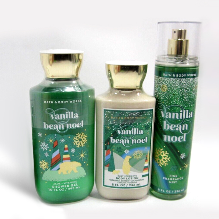 Xịt Thơm Toàn Thân Body Mist Dưỡng ẩm Vanilla Bean Noel Bath And Body