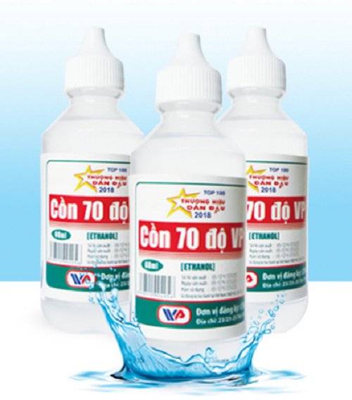 CỒN 70 ĐỘ VP 60ml