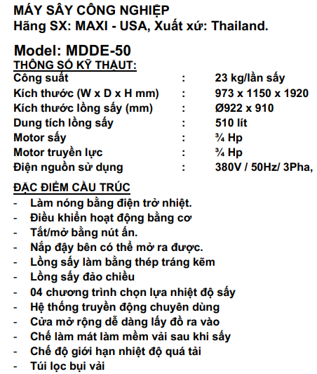 MÁY SÂY CÔNG NGHIỆP MDDE-50