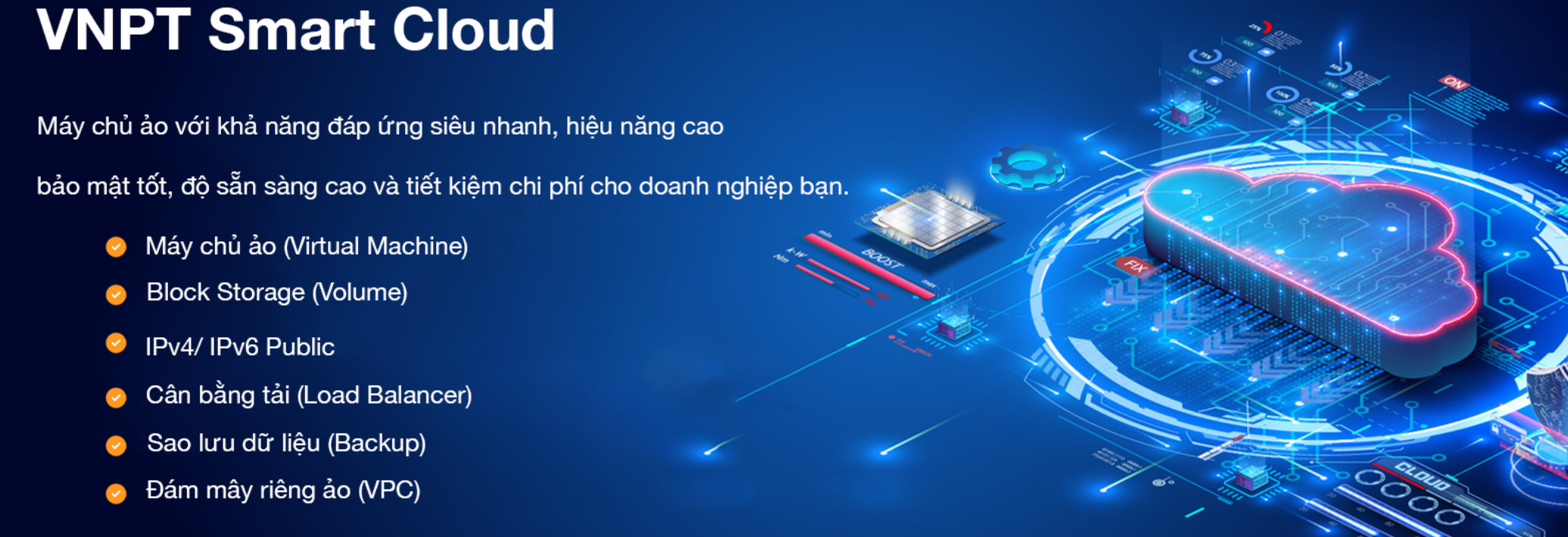 VNPT SmartCloud là gì? Ưu điểm, giá SmartCloud Đồng Nai