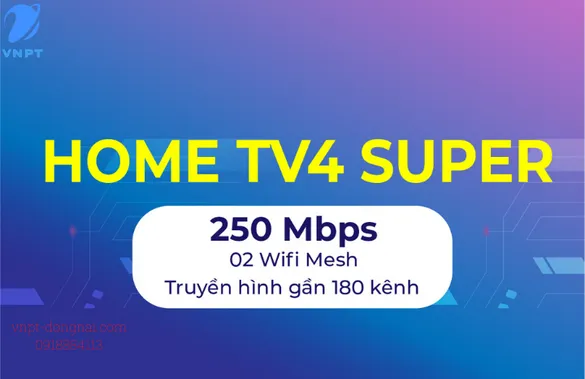 lắp mạng Home 4 Super VNPT tại đồng nai