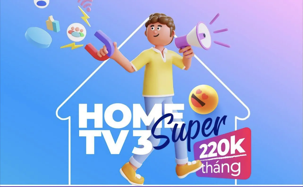 3 gói Internet VNPT Home TV nhiều gia đình dùng năm 2023 tại Đồng Nai