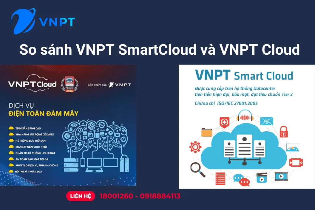 So sách Tính năng của VNPT SmartCloud và VNPT Cloud