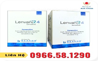 Thuốc Levanix điều trị ung thư tuyến giáp, gan, thận