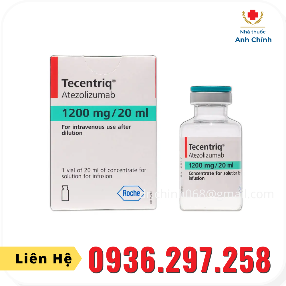 Thuốc Tecentriq (Atezolizumab) 1200 mg/20 ml - Nhà thuốc Anh Chính