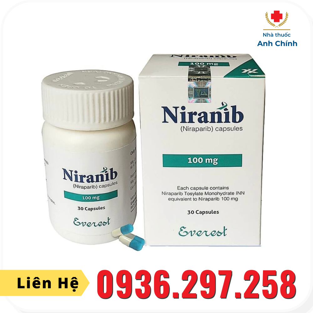 Thuốc Niranib (Niraparib) 100mg