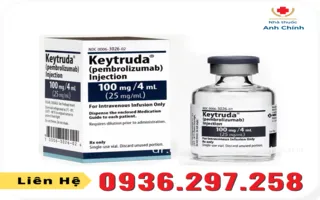 Thuốc Keytruda (Pembrolizumab) 25mg