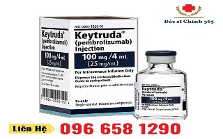 Thuốc Keytruda (Pembrolizumab) 25mg