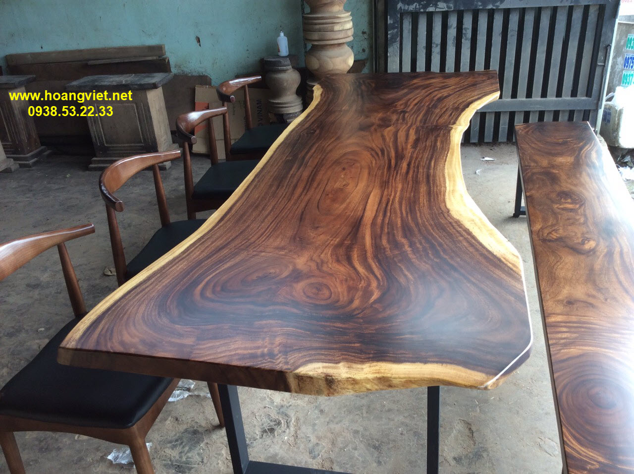 Mặt bàn gỗ me tây giá bao nhiêu?
